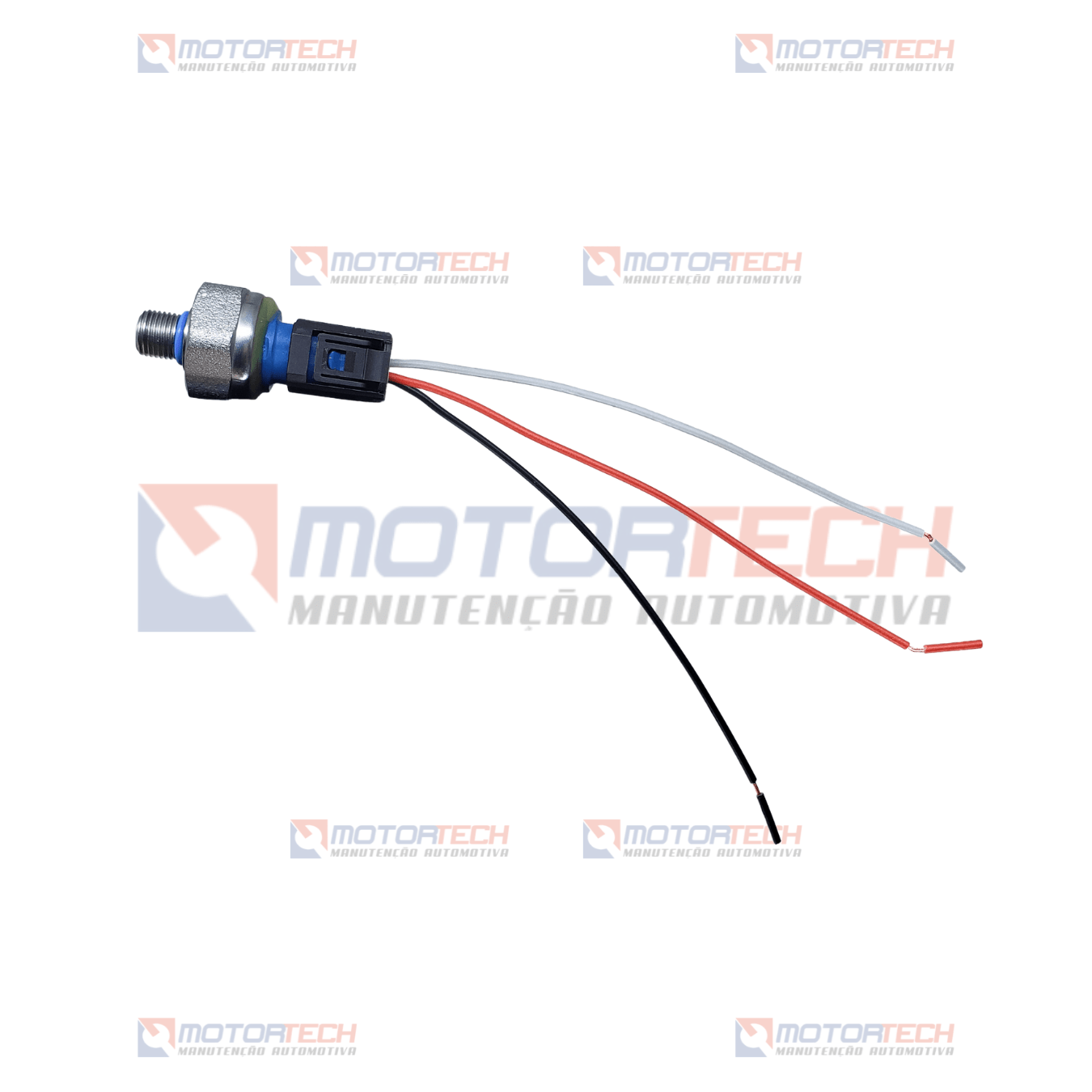 COMBO SENSOR DE PRESSÃO + CONECTOR 3 VIAS (SENSOR AZUL) - Motortech ...